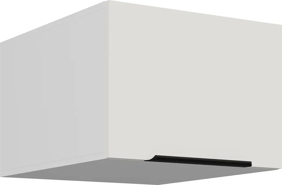 ARIA wh | horní skříňka 50 NAGU-36 1F výklopná | 50 cm | HLUBOKÁ | ANTI FINGERPRINT povrch | bílá