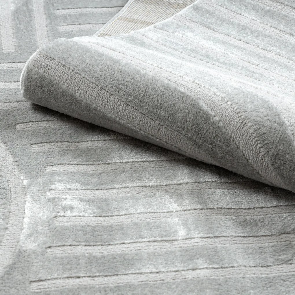 Dywany Łuszczów, Kusový koberec Balance 1918 grey, 200x290, šedá, ložnice