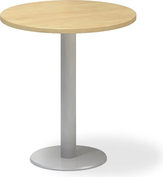 Jednací stůl ProOffice, průměr 70 cm, divoká hruška