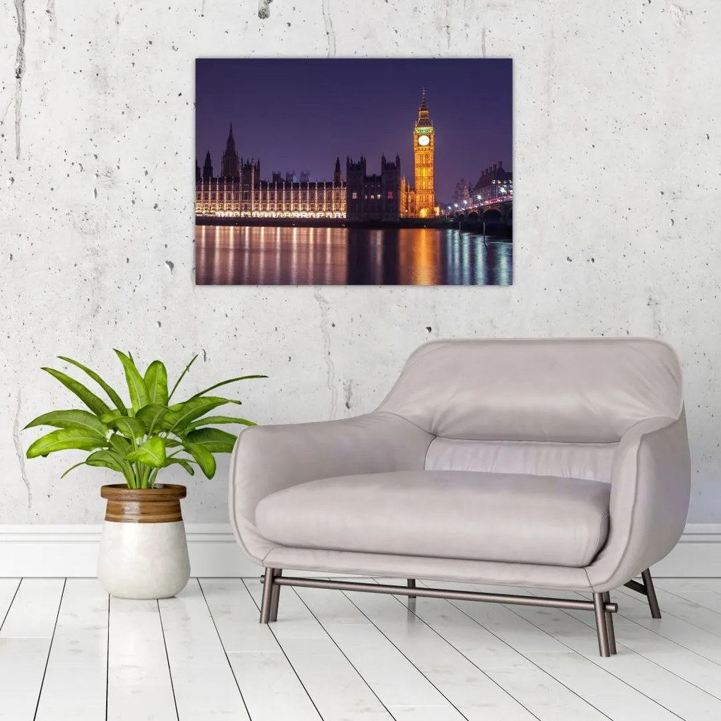 Skleněný obraz Londýna (70x50 cm)