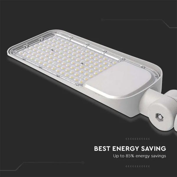 LED Pouliční lampa SAMSUNG CHIP LED/50W/230V 6500K IP65 šedá