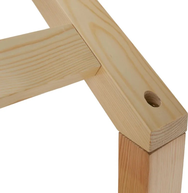 Postel Montessori BIANKA, 90x200, masiv přírodní Kondela 0000396818
