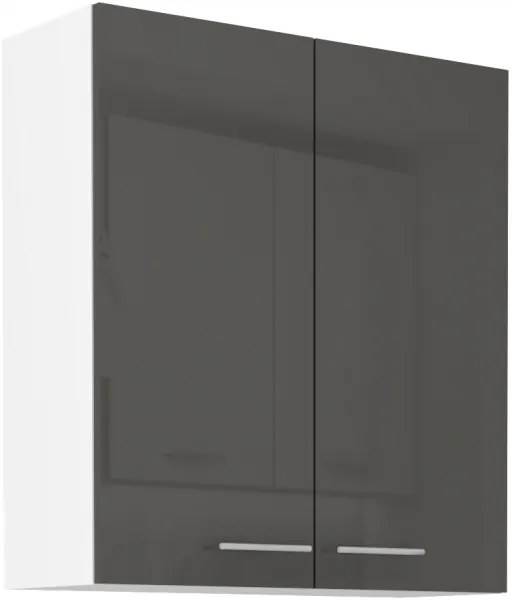 Kuchyňská skříňka LARA šedá 80 G-90 2F