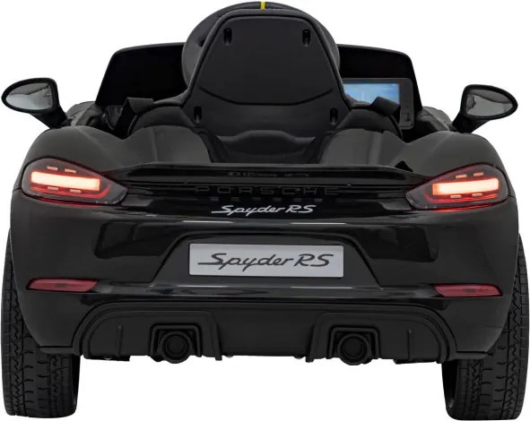 Elektrické autíčko Porsche Spyder RS 718 MP4 černé