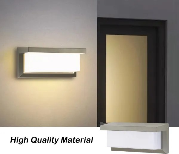 BRILAGI - LED RGBW Venkovní nástěnné svítidlo BRICKY 1xE27/12W/230V šedá IP54