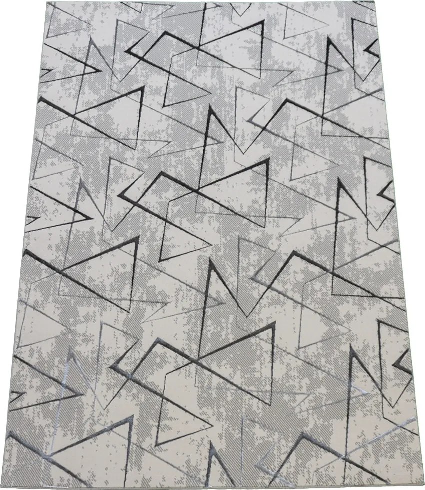 BE Koberec Esprit 3608 GREY - šedý obdélníkový Rozměr: 60x100 cm