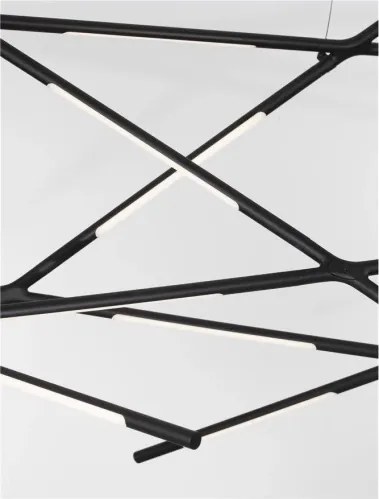 Závěsné LED svítidlo NOVA LUCE RACCIO 109W 3000K 9695216 stmívatelné Triac