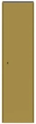 Šatní skříň Germania 2404 MONTEO 141 cm, olivově žlutá