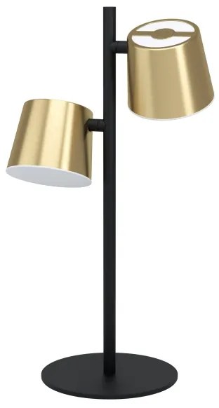 Eglo 39986 - LED Stolní lampa ALTAMIRA 2xGU10/4,6W/230V 3000K zlatá