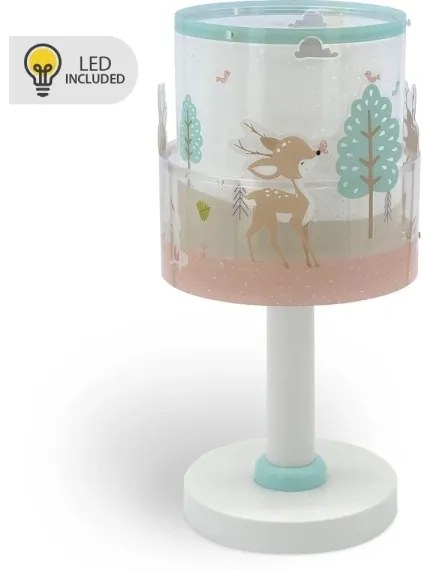 Dalber 61271N - LED Dětská lampička LOVING DEER 1xG4/4W/230V pestrobarevná
