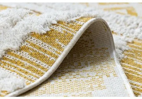 Koberec ECO SISAL BOHO MOROC Diamanty 22297 střapce - dvě úrovně rou