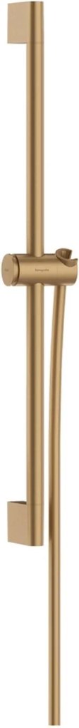 Hansgrohe Unica - Sprchová tyč 67 cm, se sprchovou hadicí, kartáčovaný bronz 24400140