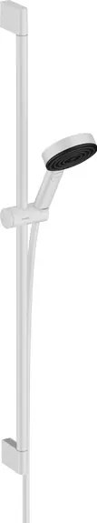 Hansgrohe Pulsify Select S, sprchová souprava 105 3jet Relaxation se sprchovou tyčí 90 cm, matná bílá, HAN-24170700