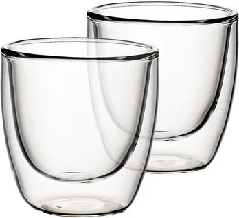 Villeroy & Boch Artesano Hot&Cold Beverages dvoustěnná sklenice na espresso 0,11 l, sada 2 ks