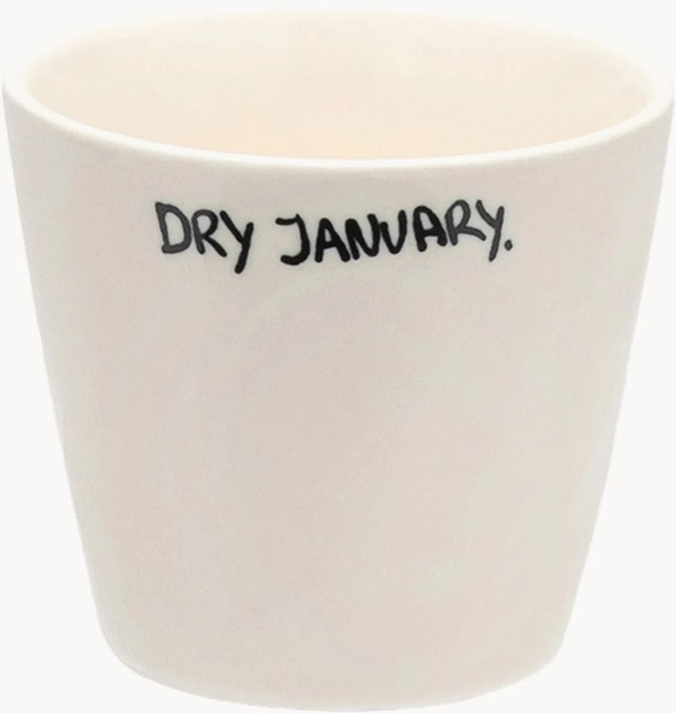 Ručně malovaný hrnek Dry January