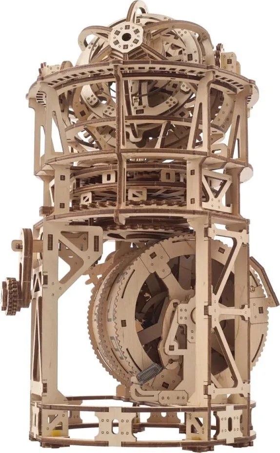 Hračka Ugears 3D dřevěné mechanické puzzle Hodinový strojek s tourbillonem [6950377]