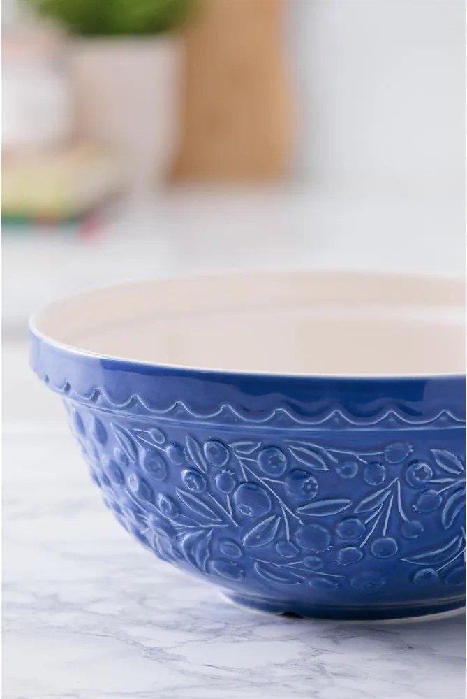 Modrá mísa z kameniny ø 26 cm Fruits Blueberry – Mason Cash