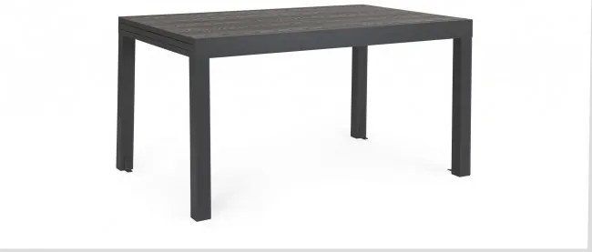 BIZZOTTO Rozkládací zahradní stůl CLIV antracit 135/270x90 cm