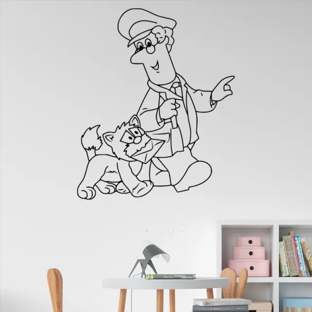 Samolepka Pošťák Pat