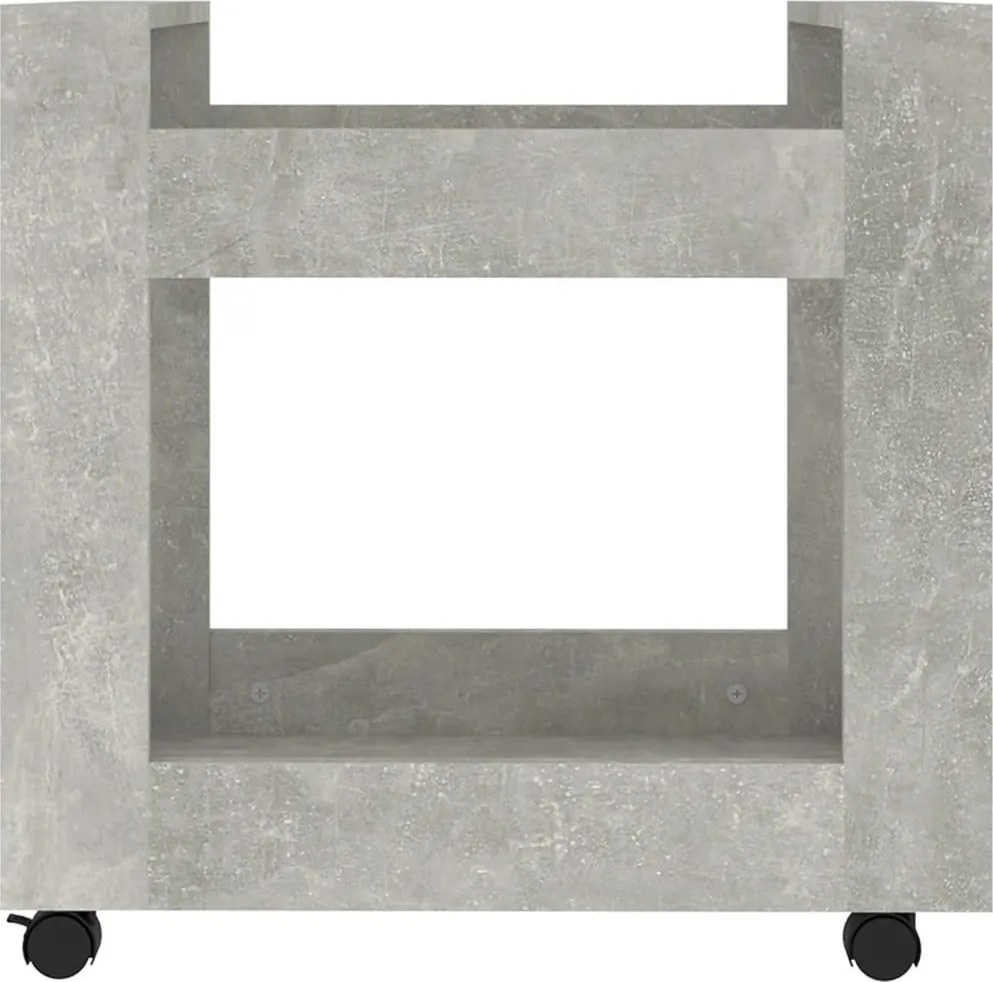 vidaXL Kancelářský kontejner 60 x 45 x 60 cm kompozitní dřevo [816601] Barva: šedá sonoma