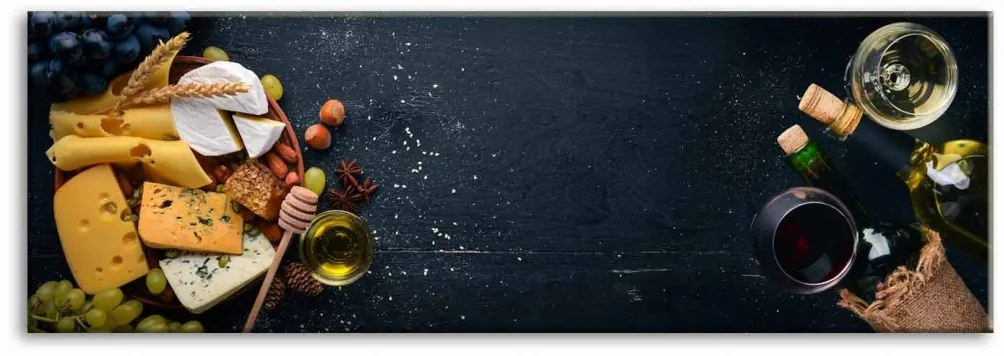Obraz víno Velikost (šířka x výška): 150x50 cm