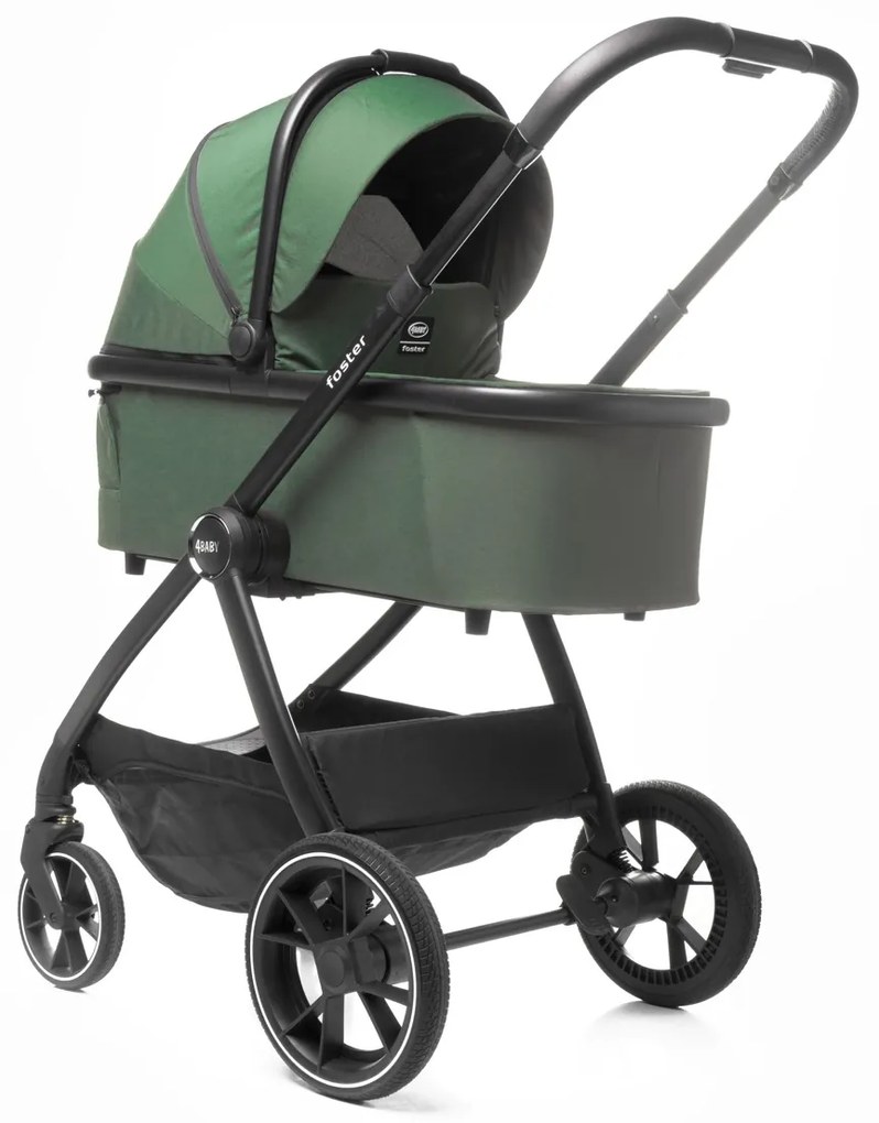 4Baby Kočárek 2v1 FOSTER  zelený