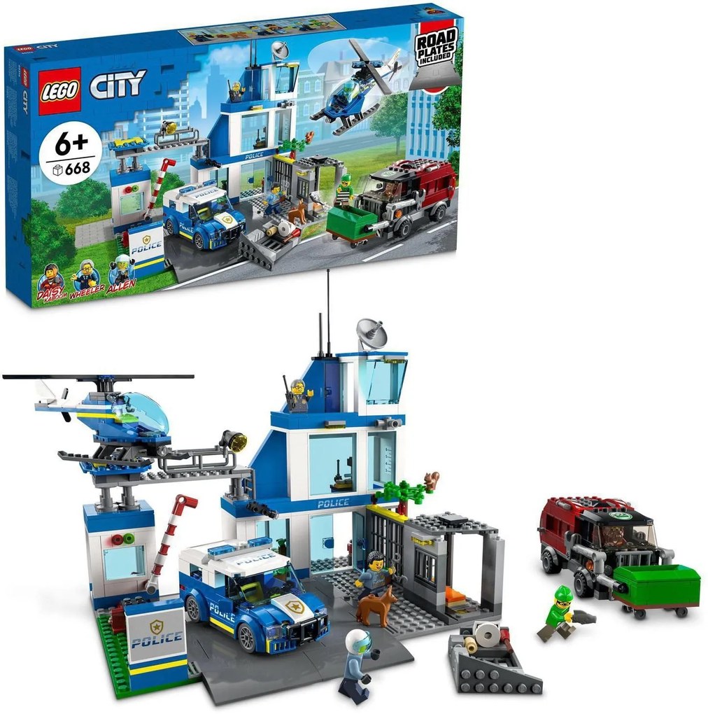 Lego stavebnice lego city 60316 policejní stanice