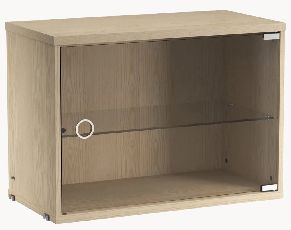 Skleněná vitrína pro modulární regálový systém String System