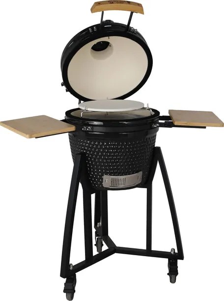 Gril Kamado Egg 16" keramický, průměr 32,5 cm, černý