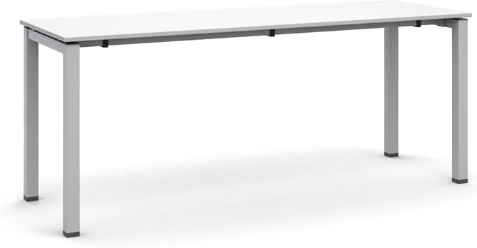 B2B Partner Jednací stůl AIR, deska 1800 x 600 mm, bílá