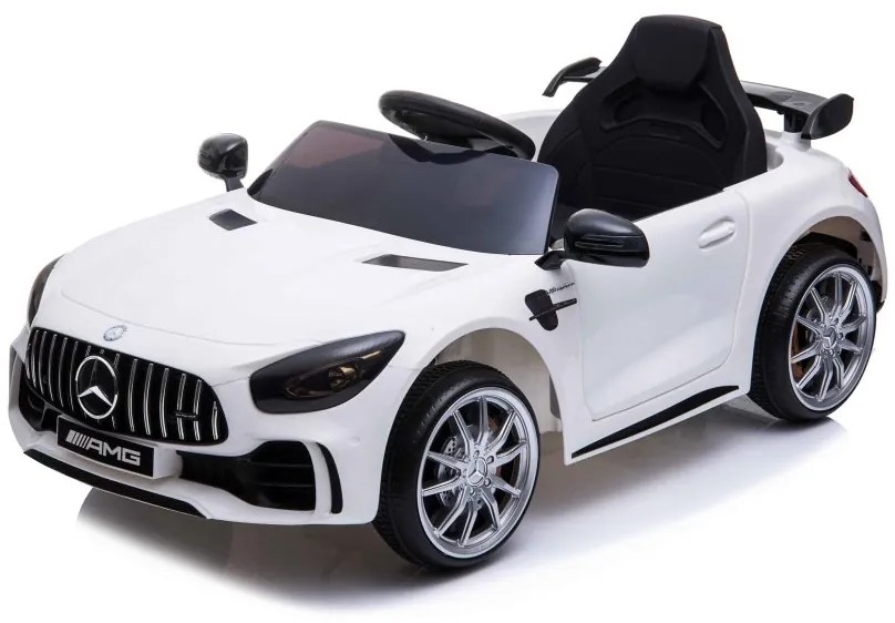 Elektrické autíčko Mercedes-Benz GTR bílé