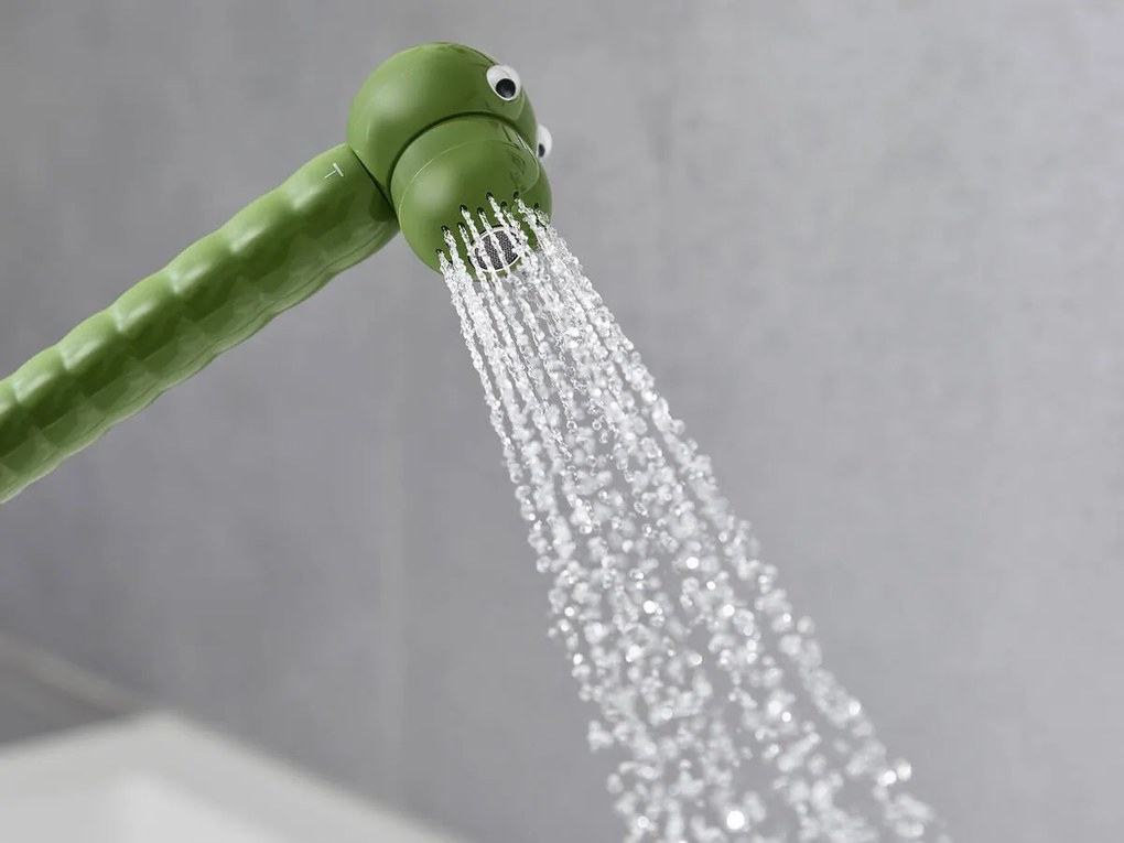Hansgrohe Jocolino, dětská sprcha krokodýl, 2jet, zelená, HAN-28788570
