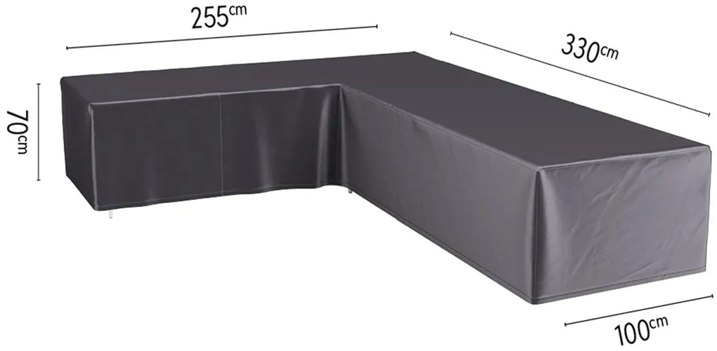 Platinum designové zahradní ochranné plachty na nábytek AeroCovers (330 x 255 x 100 cm)