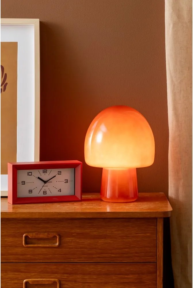 Červená stolní lampa (výška 27 cm) Gozar – Leitmotiv