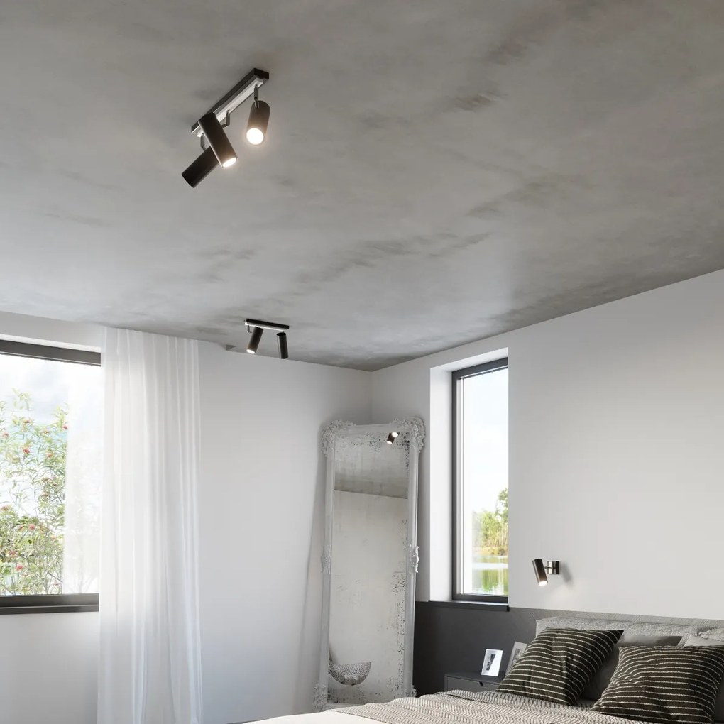 Sollux Lighting Stropní svítidlo DIREZIONE 2 černé