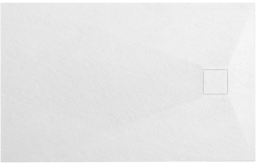 Rea Magnum White, SMC sprchová vanička 100x80x2, 5 cm, bílá, REA-K3335