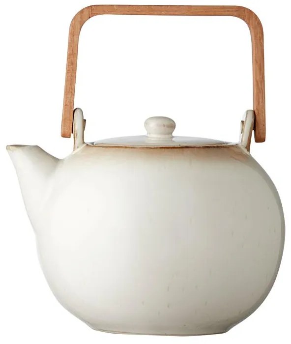 Bitz, Konvička na čaj se sítkem Teapot Cream 1.2 L | krémová