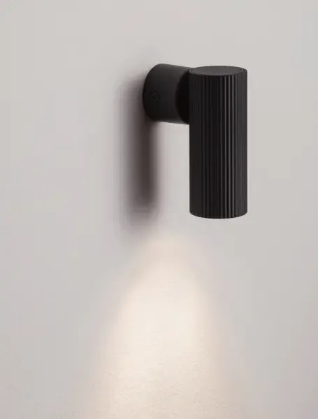 Nástěnné moderní svítidlo Comet Černá