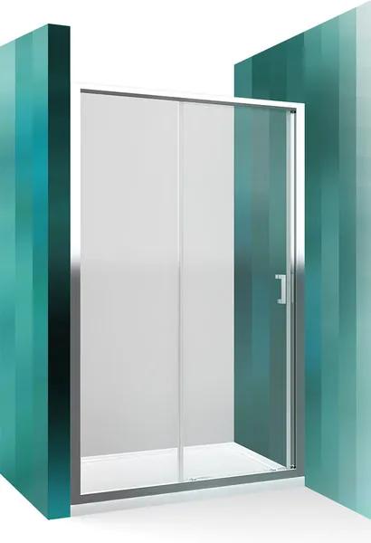 Roltechnik - Sprchové dveře posuvné - LLD2/160 cm sklo s úpravou proti vodnímu kameni 556-1600000-00-02