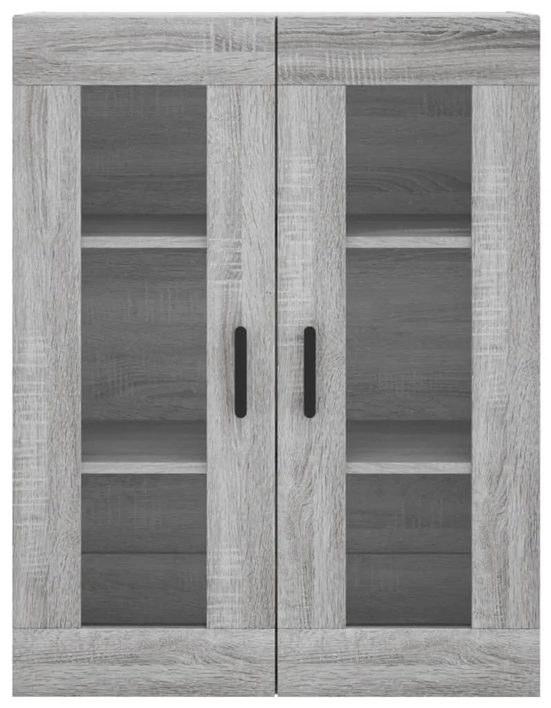 Skříň highboard šedá sonoma 69,5 x 34 x 180 cm kompozitní dřevo,  3198415