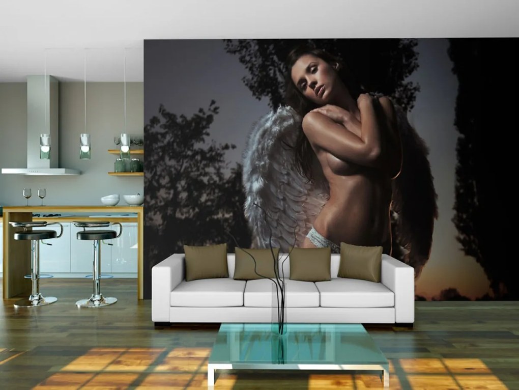 Anděl i ďábel (150x116 cm) - Murando DeLuxe