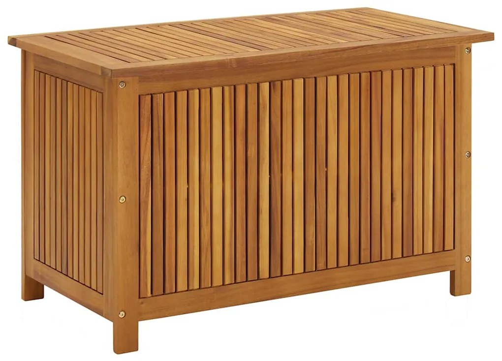 Zahradní úložný box 90 x 50 x 58 cm masivní akáciové dřevo 310282