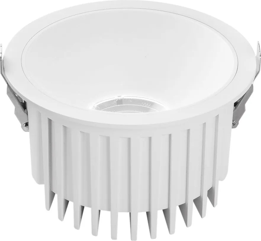 FAN INC-QUANTUM-R30-BCO Zápustné venkovní svítidlo LED Quantum, hliník, bílé, 30 W, 3300 lm, CCT, 16 x 16 x 9,6 cm, IP44 - FANEUROPE