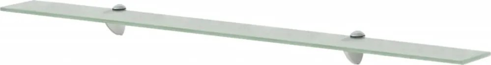 vidaXL Plovoucí skleněná police 100x20 cm 8 mm [243801] Barva: Bílá