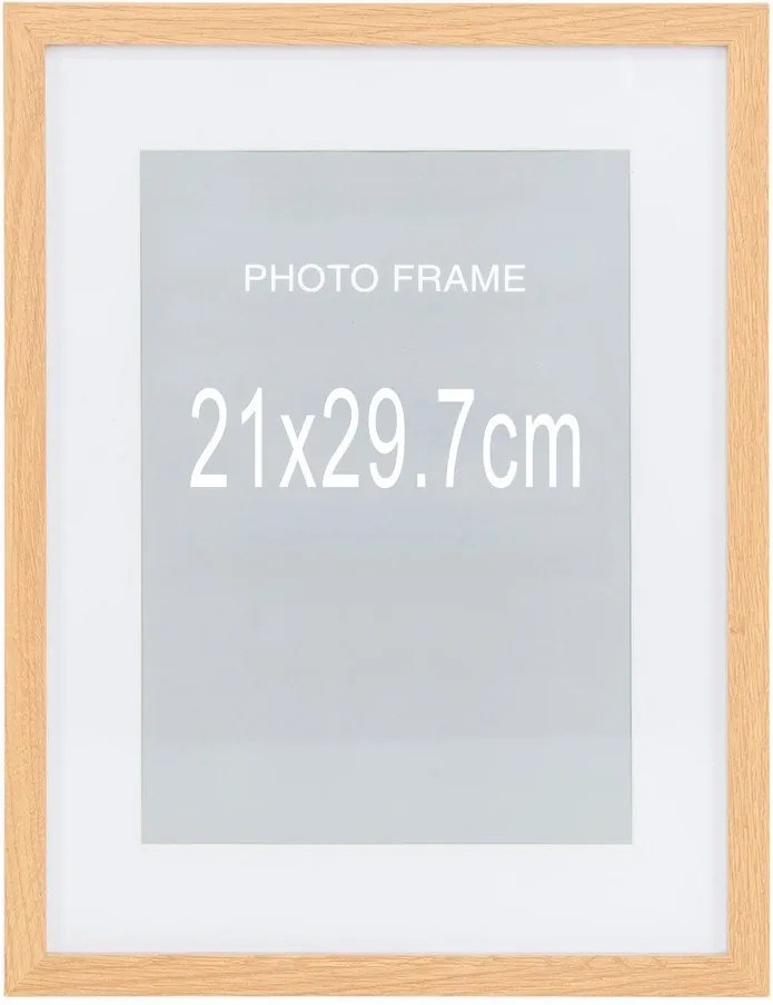 Rámečky v sadě 5 ks v přírodní barvě 21x30 cm Marbella – House Nordic