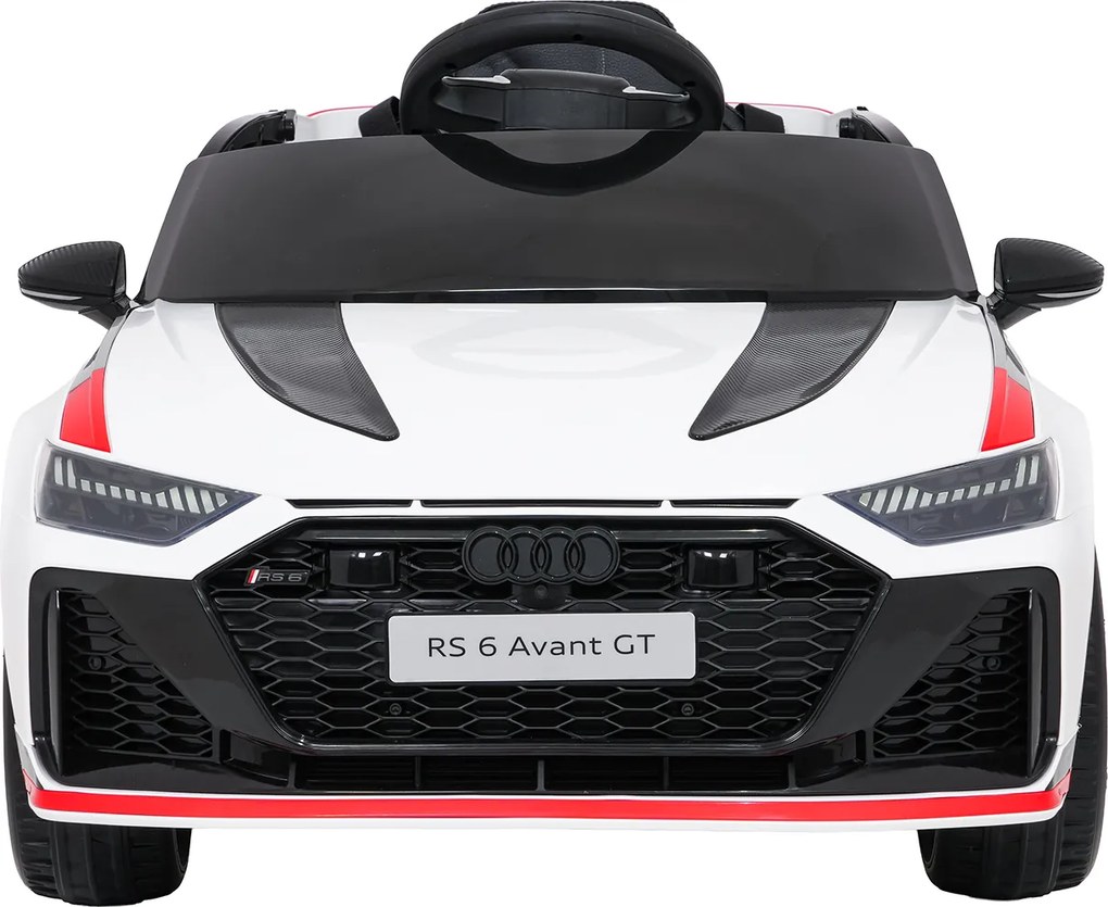 Ramiz Audi RS6 Avant GT elektrické autíčko pro děti bílé