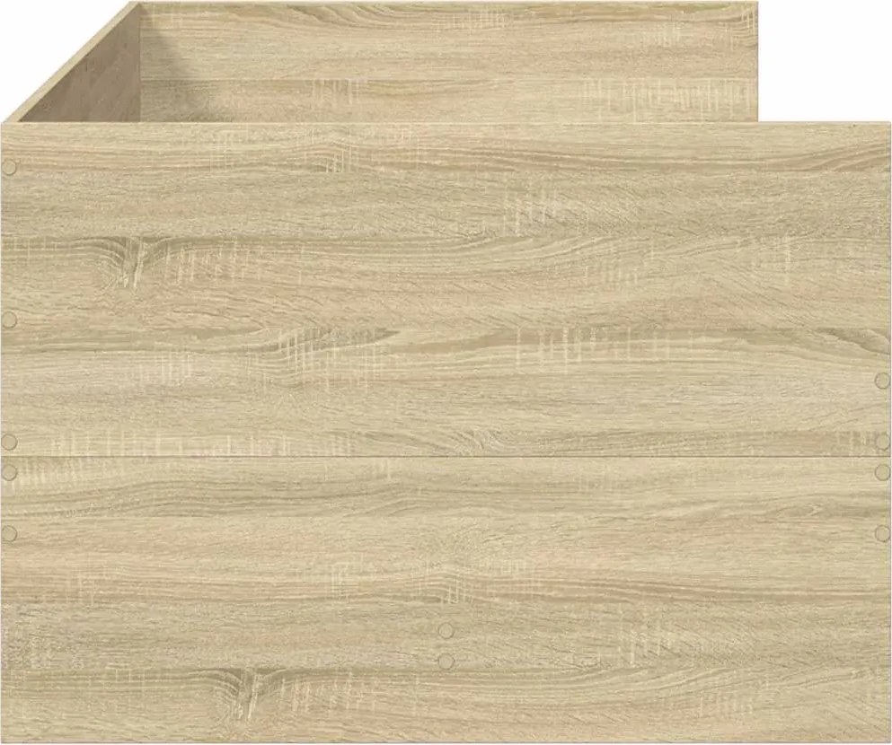Válenda se zásuvkami bez matrace dub sonoma 90 x 190 cm 3280827