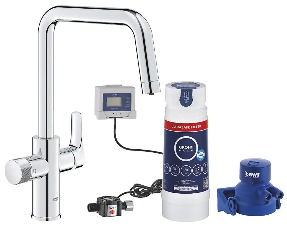 GROHE 30594000 - Dřezová bat. BLUE PURE Start s filtrační funkcí Ultrasafe chrom