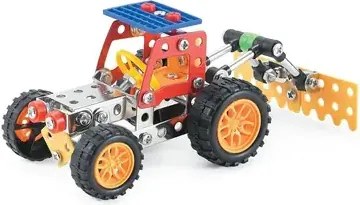 MaDe 08337 - Malý mechanik - Traktor s příslušenstvím