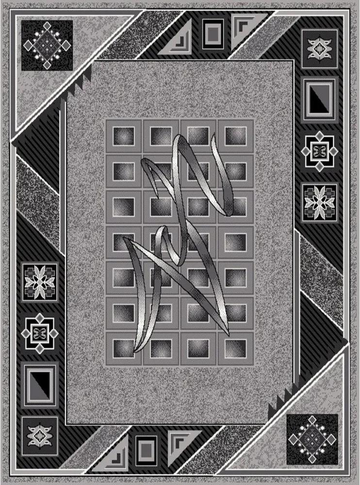 Kusový koberec PP Prele šedý, Velikosti 50x70cm